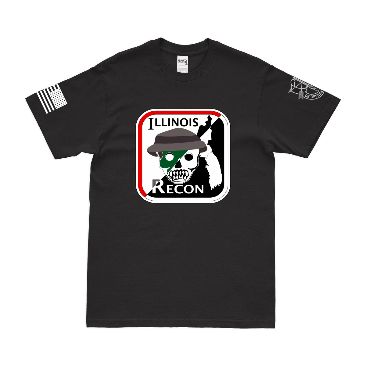 RT Illinois MACV-SOG Vietnam War T-Shirt - Honor Army SF