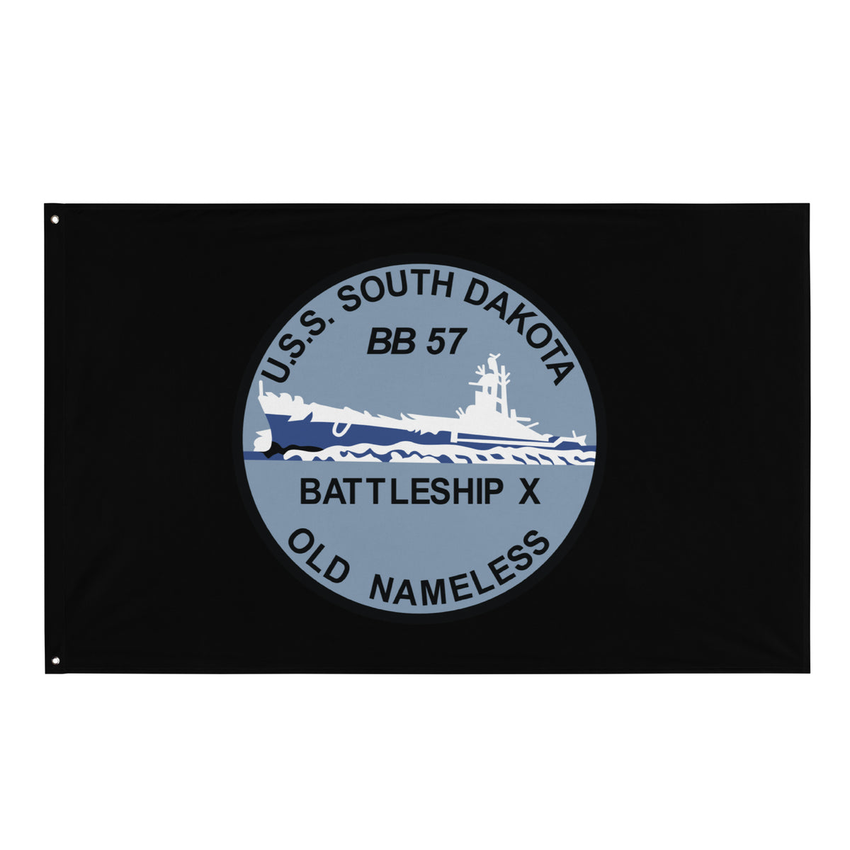 USS South Dakota (BB-57) Battleship Legacy Indoor Wall Flag