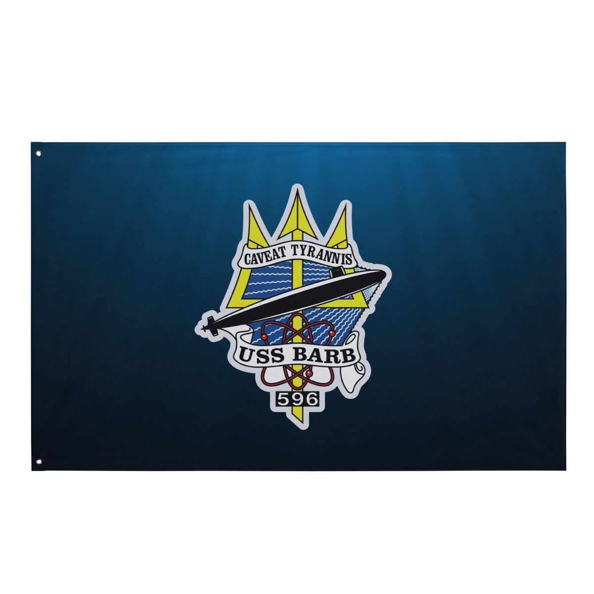 USS Barb (SSN-596) Submarine Wall Flag