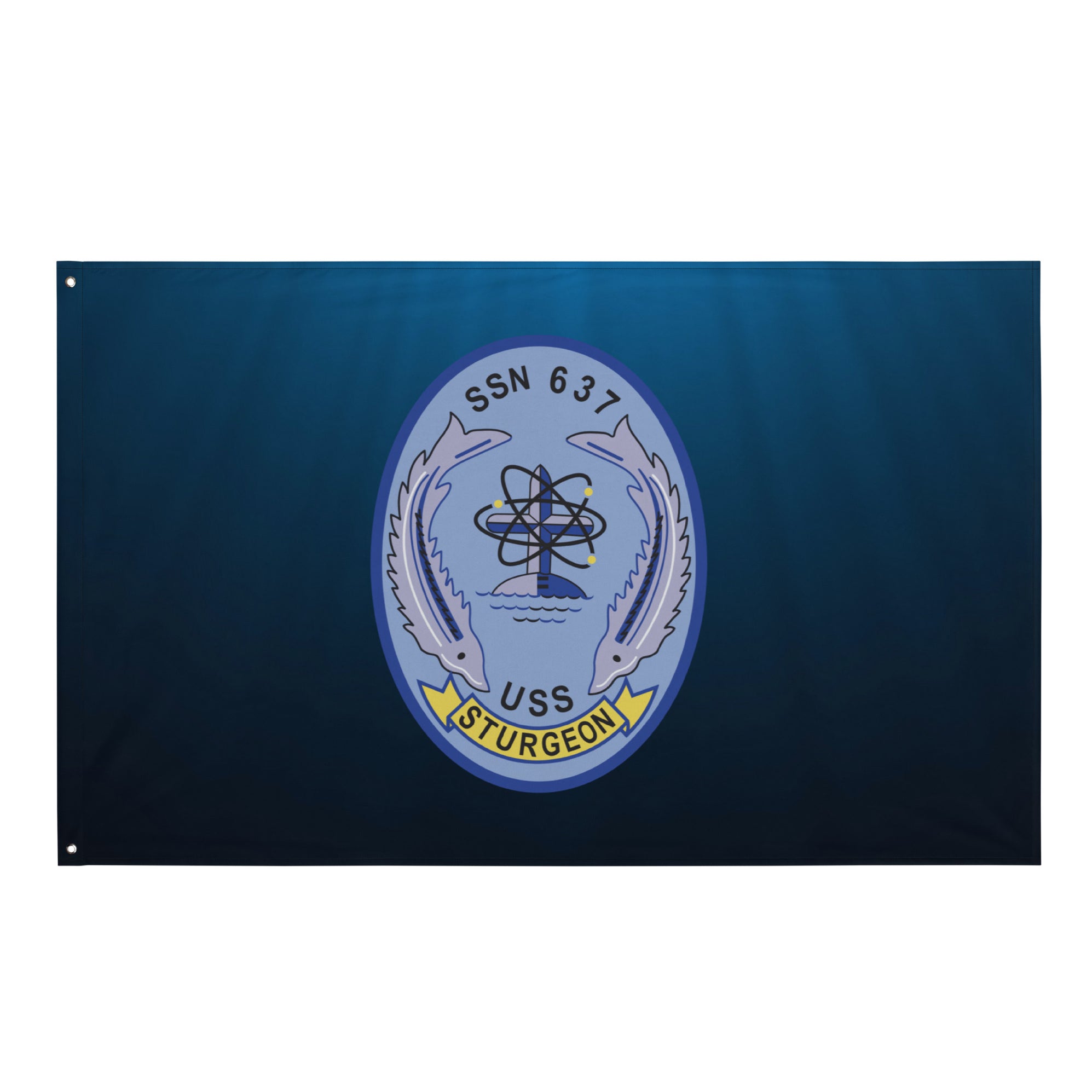 USS Sturgeon (SSN-637) Submarine Wall Flag