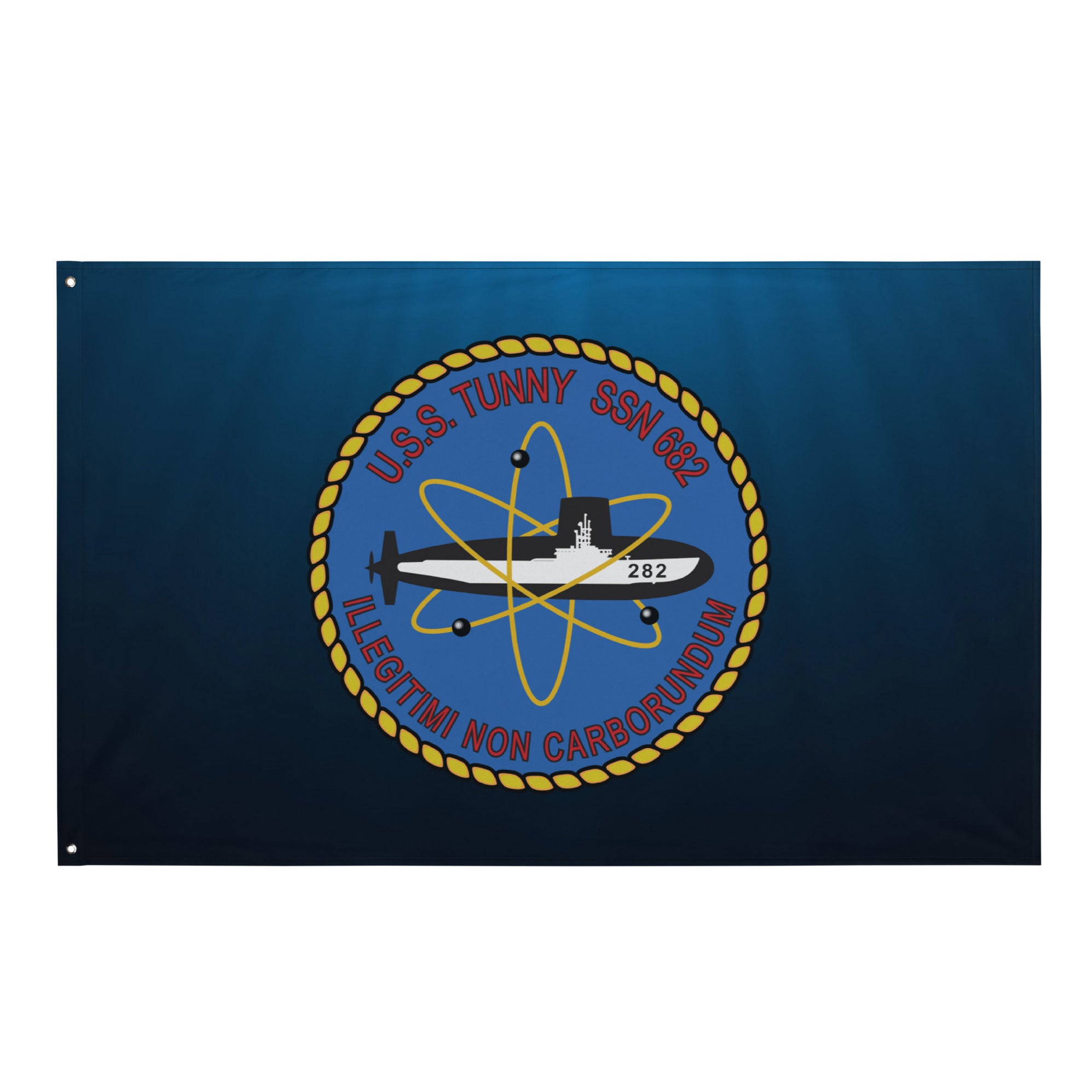 USS Tunny (SSN-682) Submarine Wall Flag