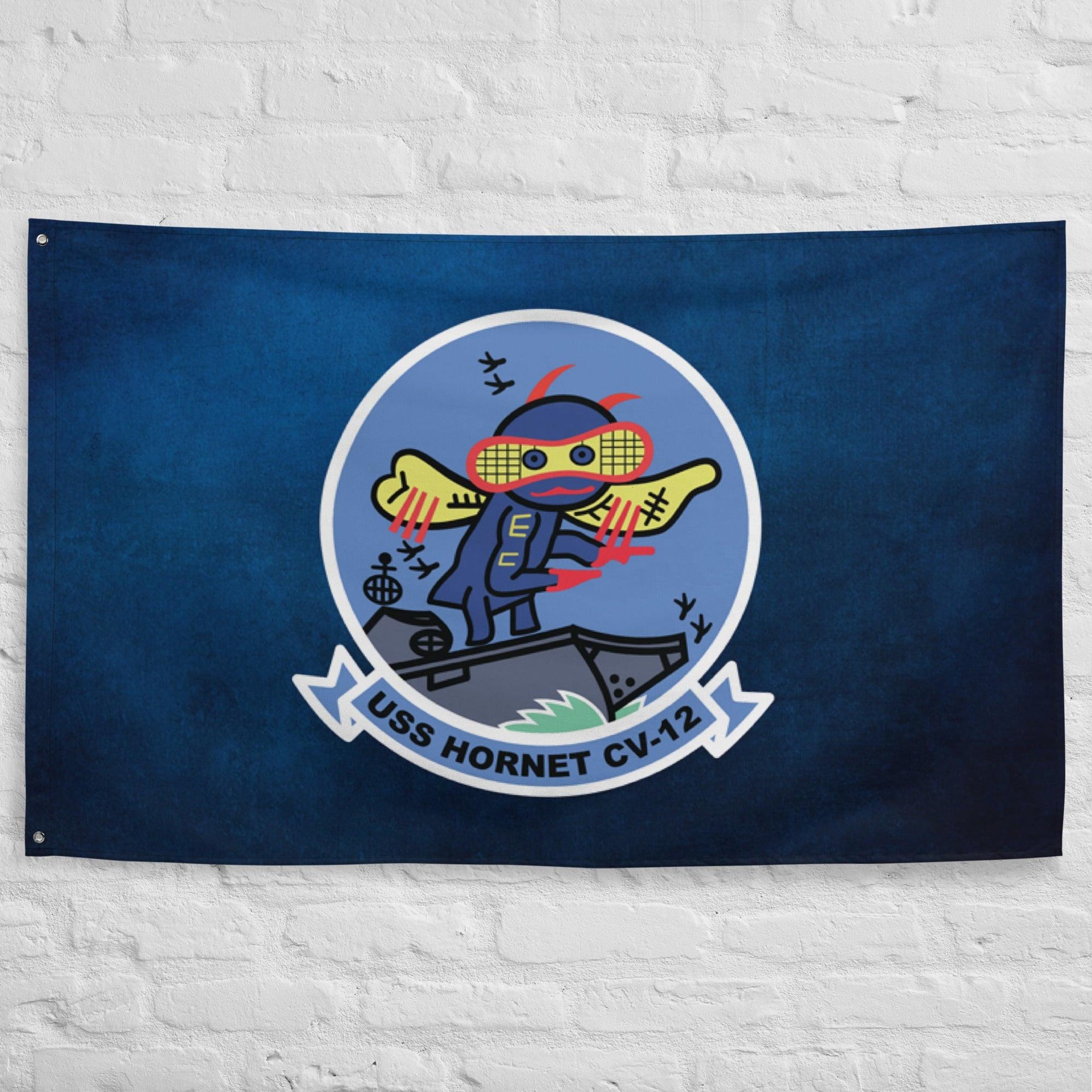 USS Hornet (CV-12) Aircraft Carrier Flag