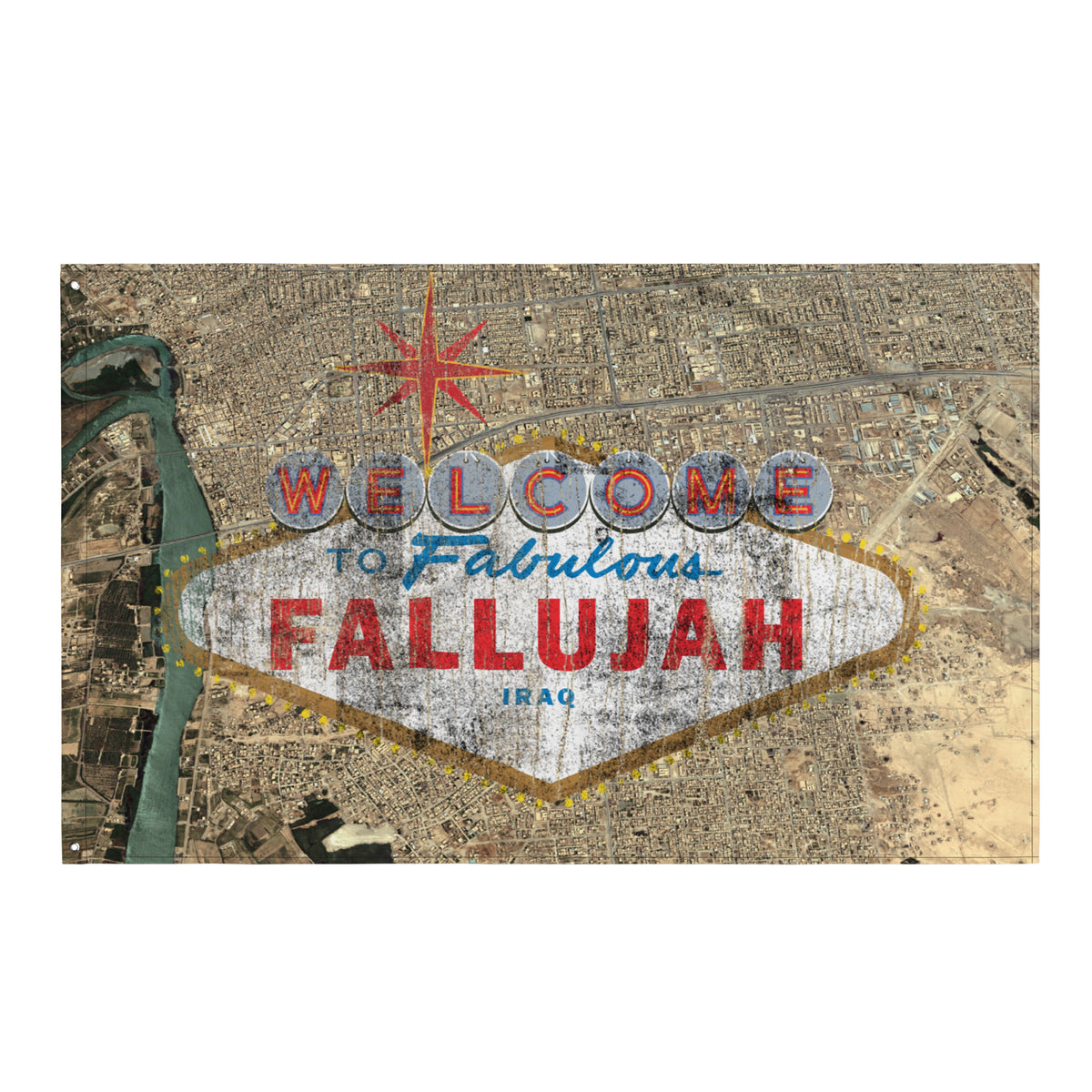 Welcome to Fabulous Fallujah Operation Phantom Fury Flag