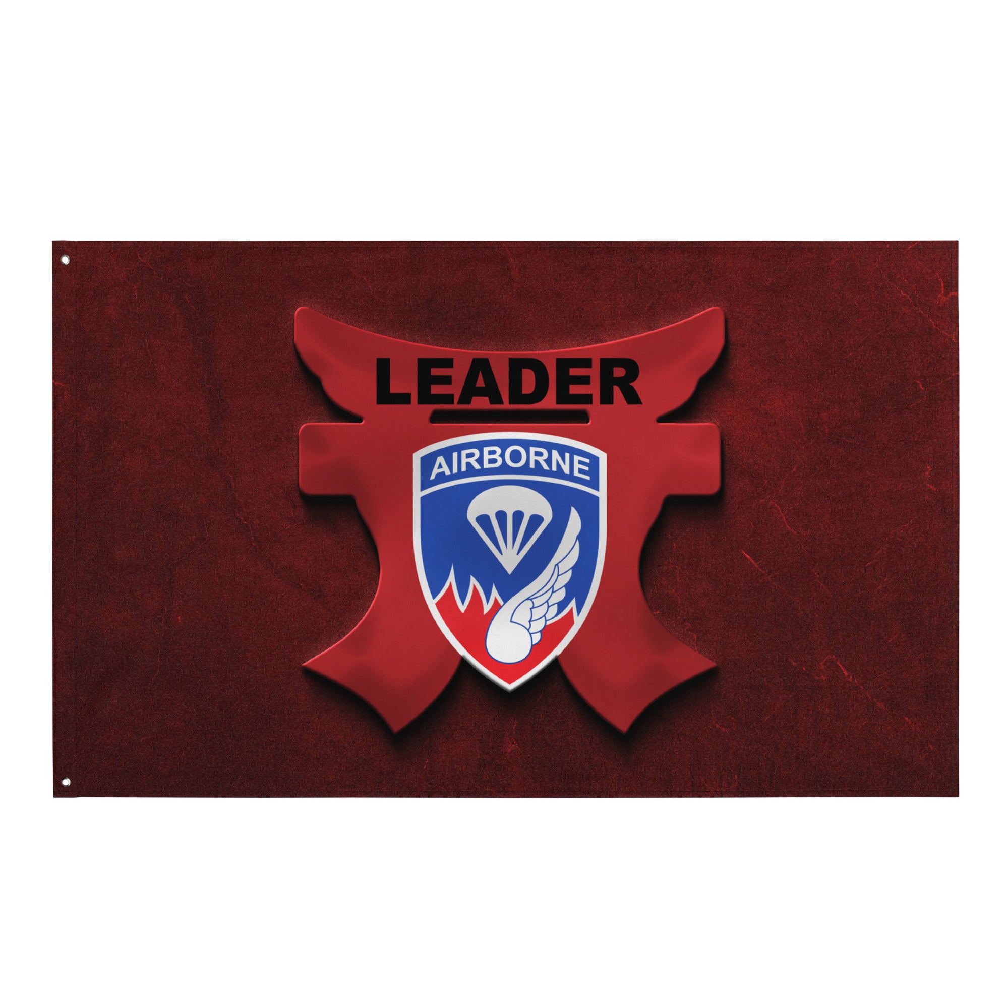 1-187 Infantry Regiment "Leader Rakkasan" Red Flag