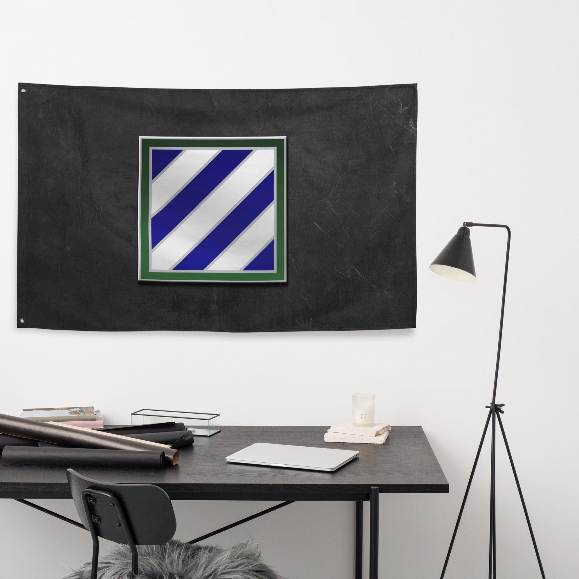 U.S. Army 3rd Infantry Division Logo Flag