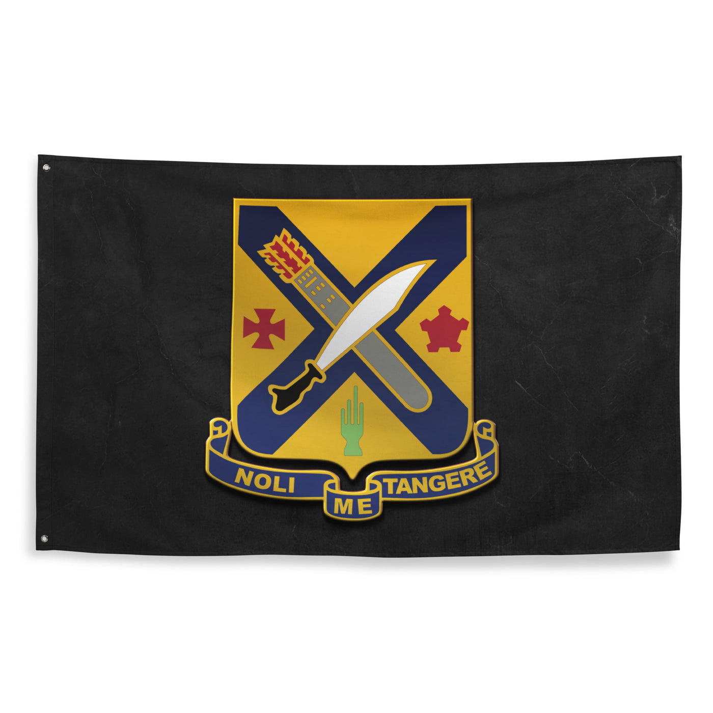 U.S. Army 2nd Infantry Regiment Emblem Flag