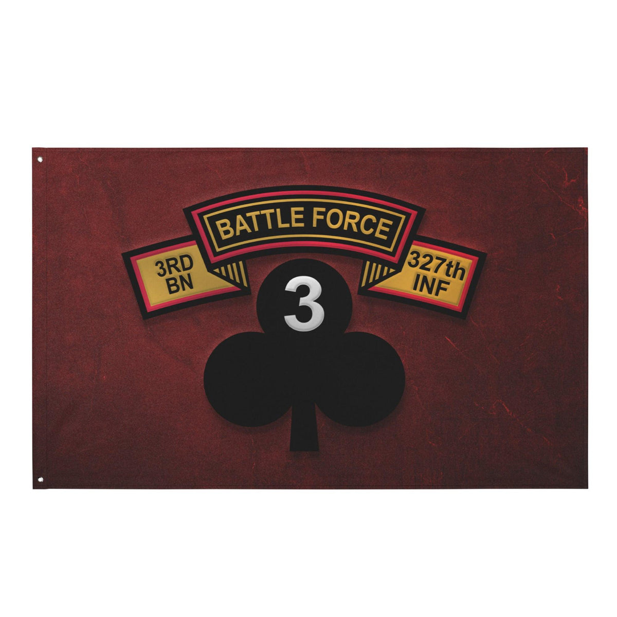 U.S. Army 3-327 INF RGT 'Battle Force' Flag