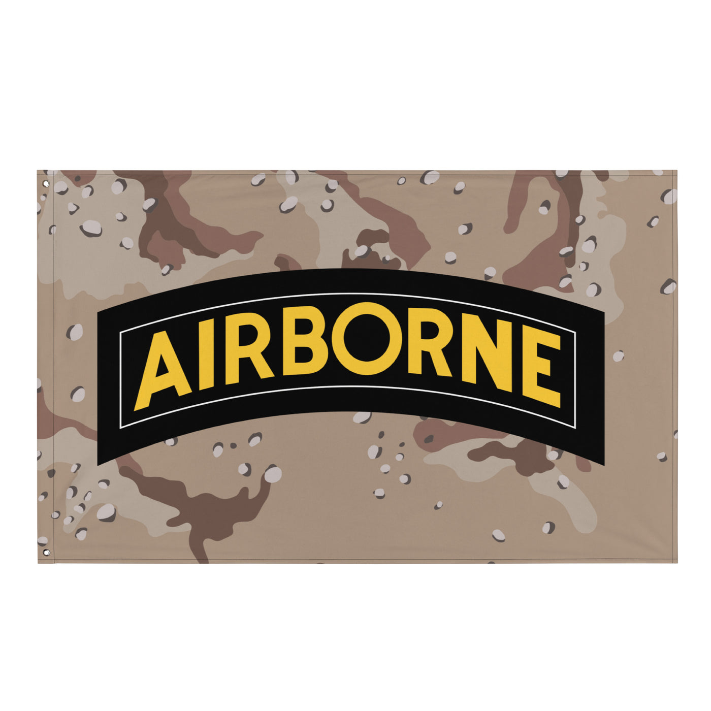 U.S. Army Airborne Tab Desert Storm Camo Flag