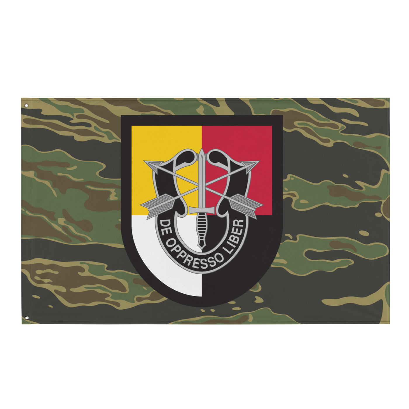 3rd Special Forces Group (3rd SFG) Tiger Stripe Camo Flag
