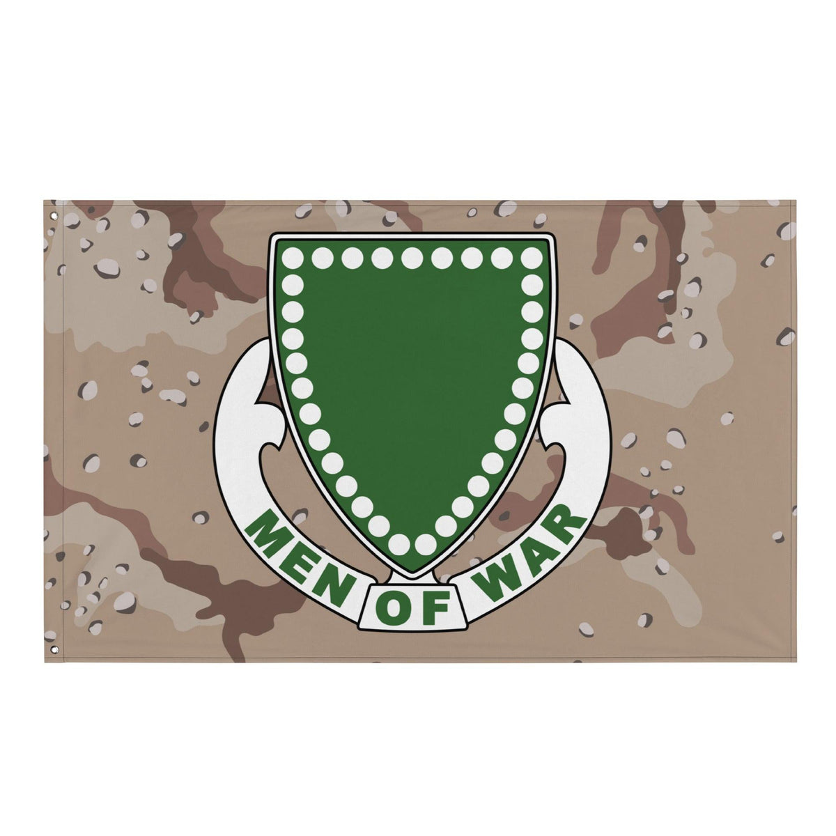U.S. Army 33rd Armor Regiment Chocolate-Chip Camo Flag