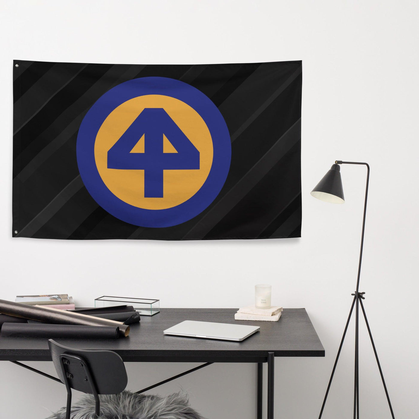 U.S. Army 44th Infantry Division Black Flag