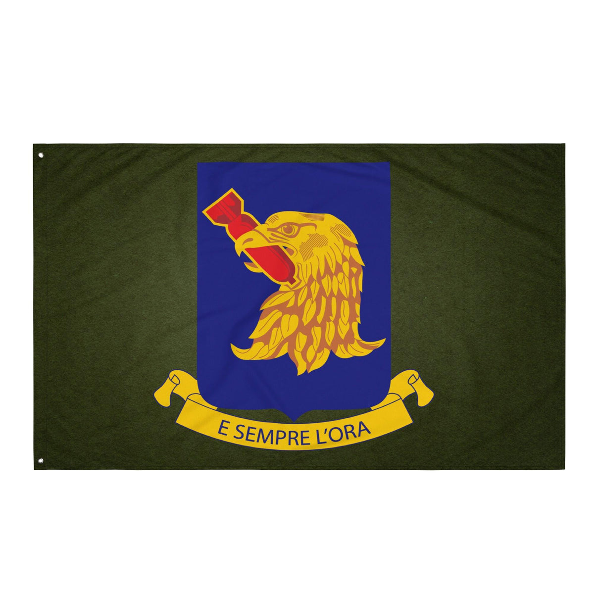 96th Bomb Group (Heavy) WW2 Military Green Flag