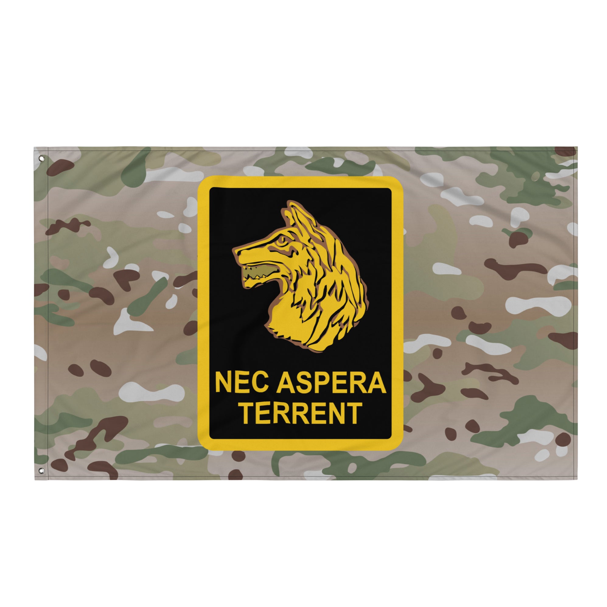 U.S. Army 27th Infantry Regiment 'Wolfhounds' Multicam Flag