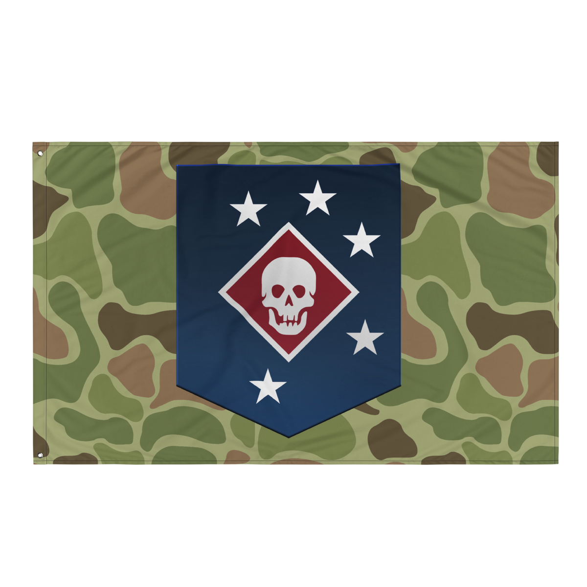 Marine Raiders Frogskin Camo Flag