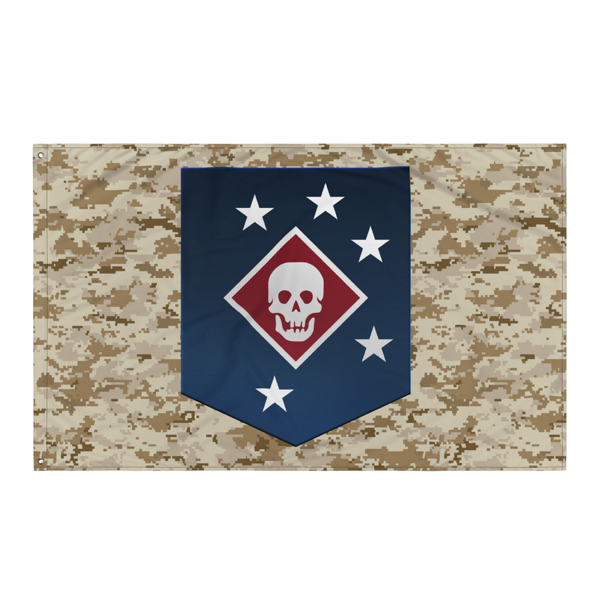 Marine Raiders Desert MARPAT Flag