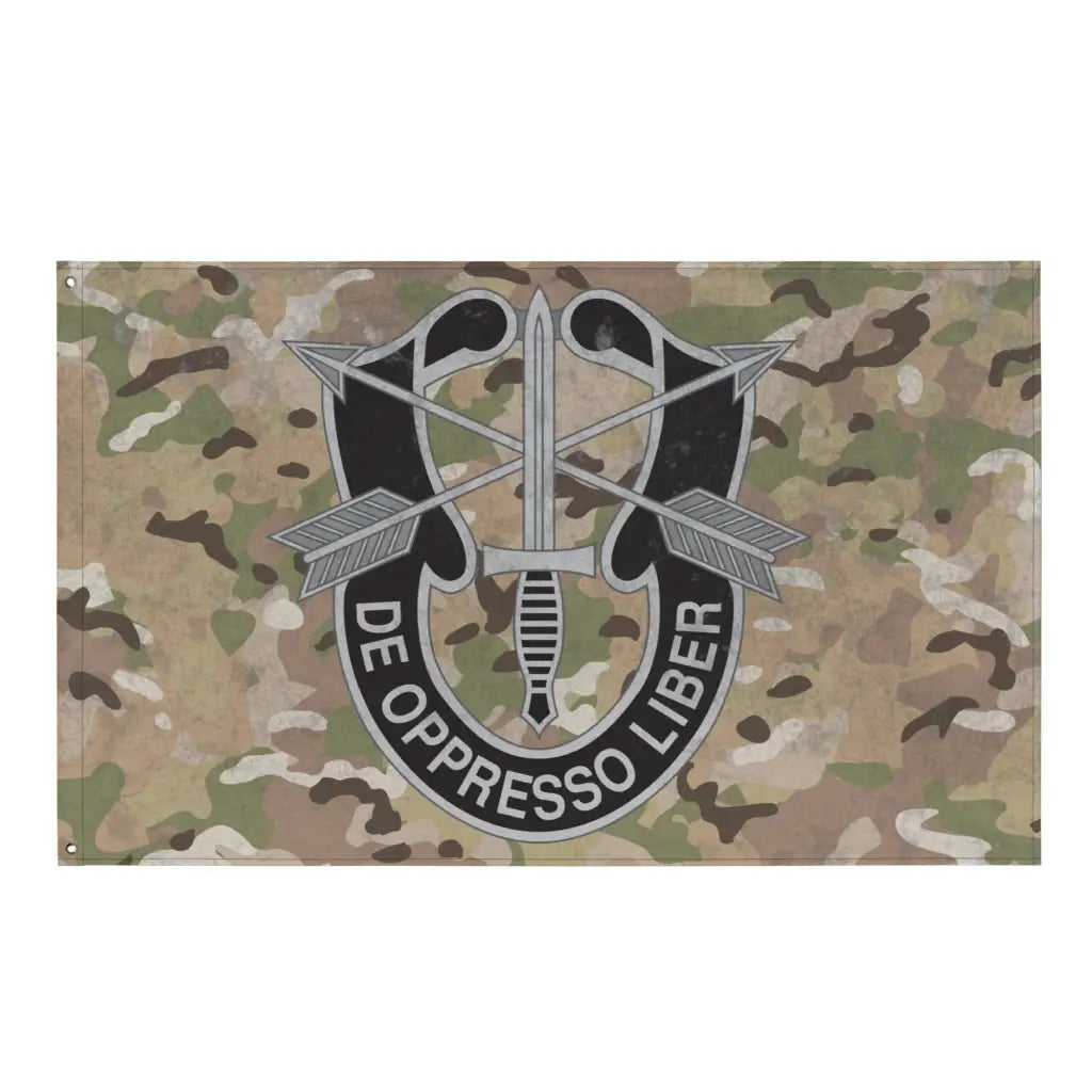 De Oppresso Liber U.S. Army Special Forces Indoor Wall Flag