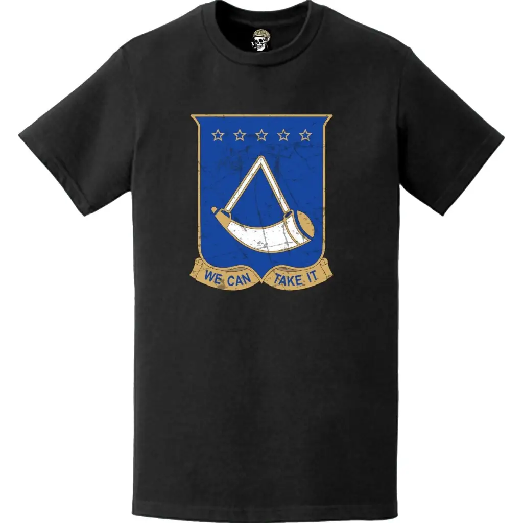Distressed 150th Armor Regiment Logo Emblem T-Shirt