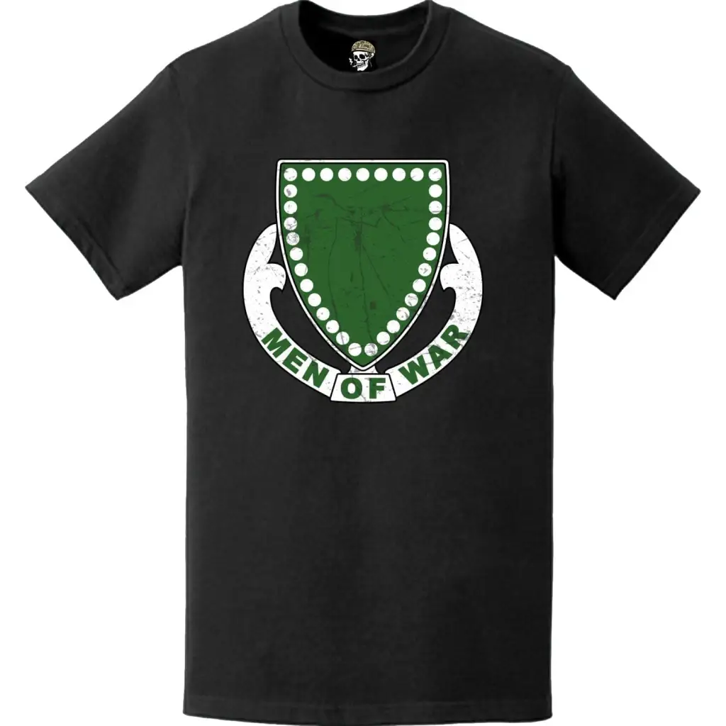 Distressed 33rd Armor Regiment Logo Emblem Crest T-Shirt