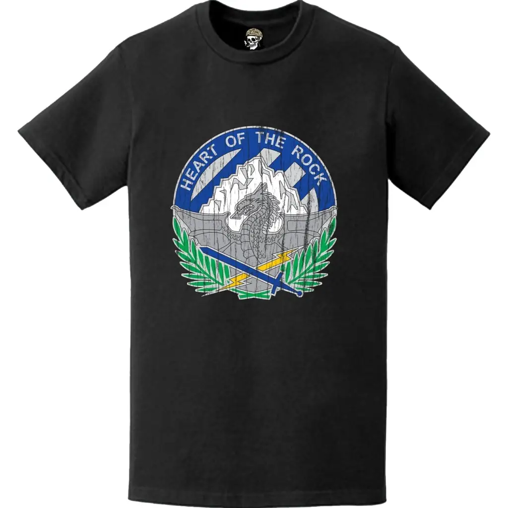 Distressed 3rd ID SUST Logo Emblem T-Shirt
