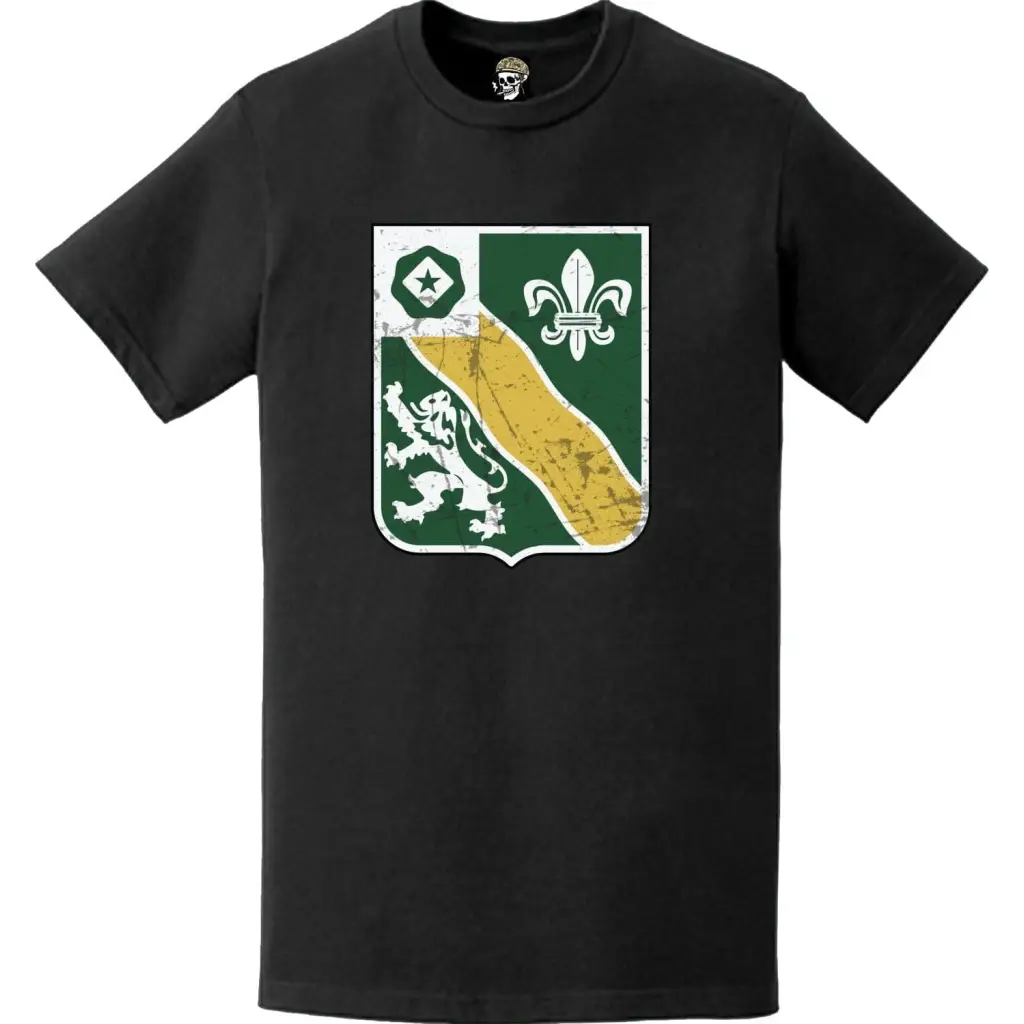 Distressed 63rd Armor Regiment Logo Emblem T-Shirt