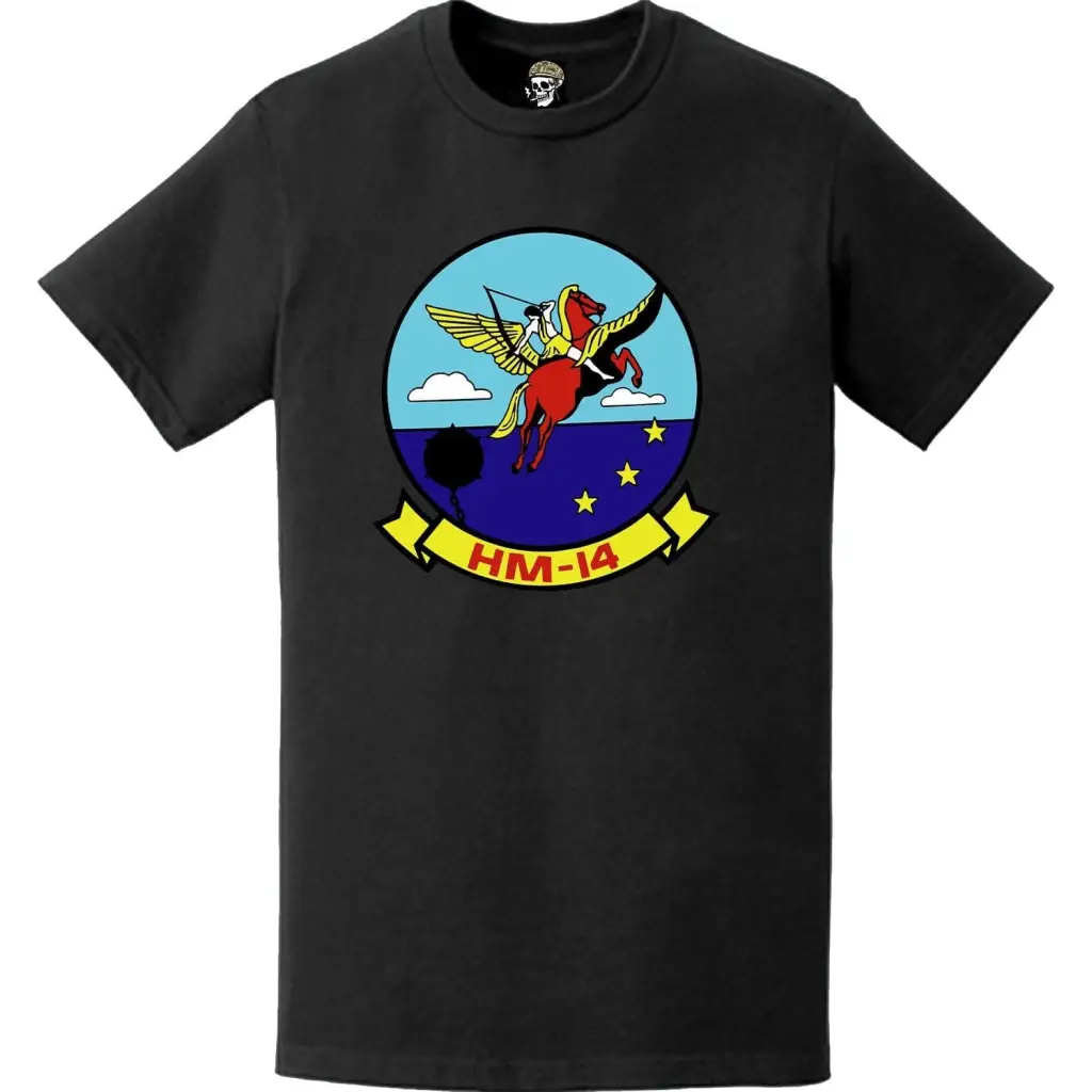 HM-14 "Vanguard" Squadron Logo Emblem T-Shirt