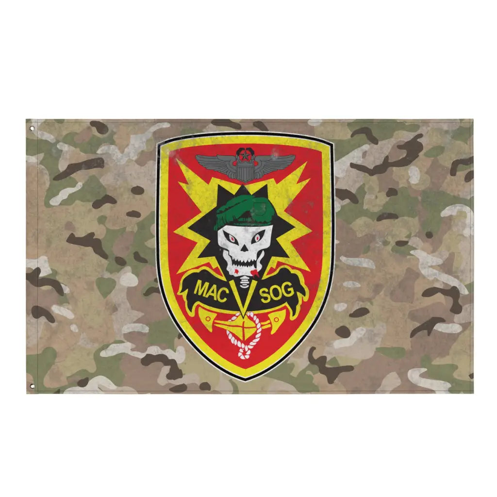 MACV-SOG Vietnam Indoor Wall Flag
