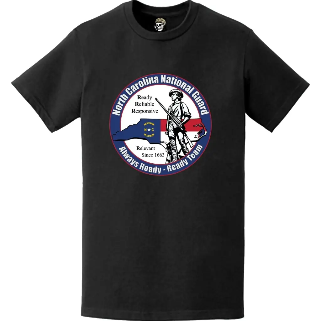 North Carolina National Guard Logo Emblem T-Shirt