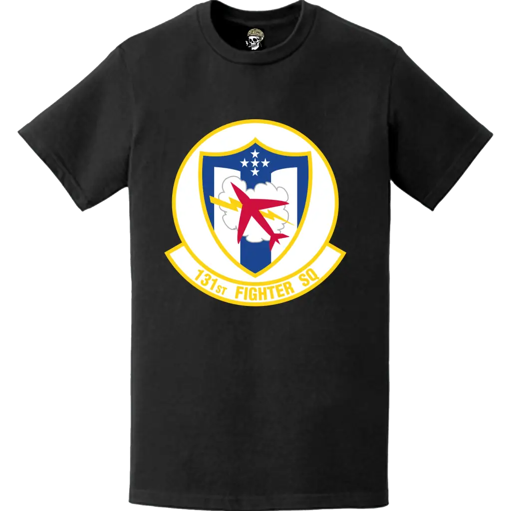 Official 131st Fighter Squadron (131st FS) 'Barnestormers' Logo Emblem