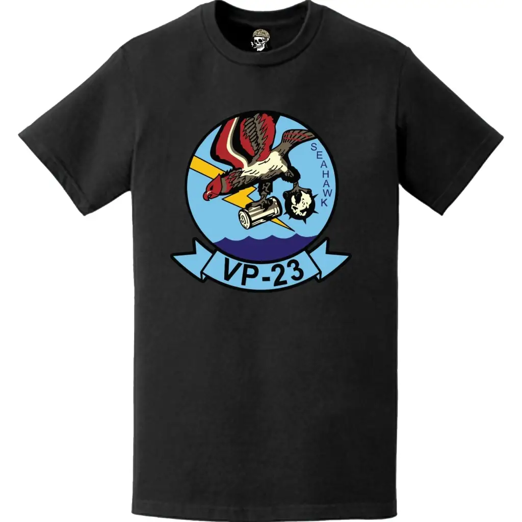 Patrol Squadron 23 (VP-23) Patch Logo Decal Emblem Chest T-Shirt