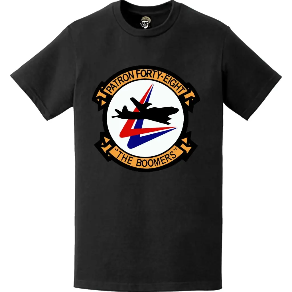 Patrol Squadron 48 (VP-48) Patch Logo Decal Emblem Chest T-Shirt
