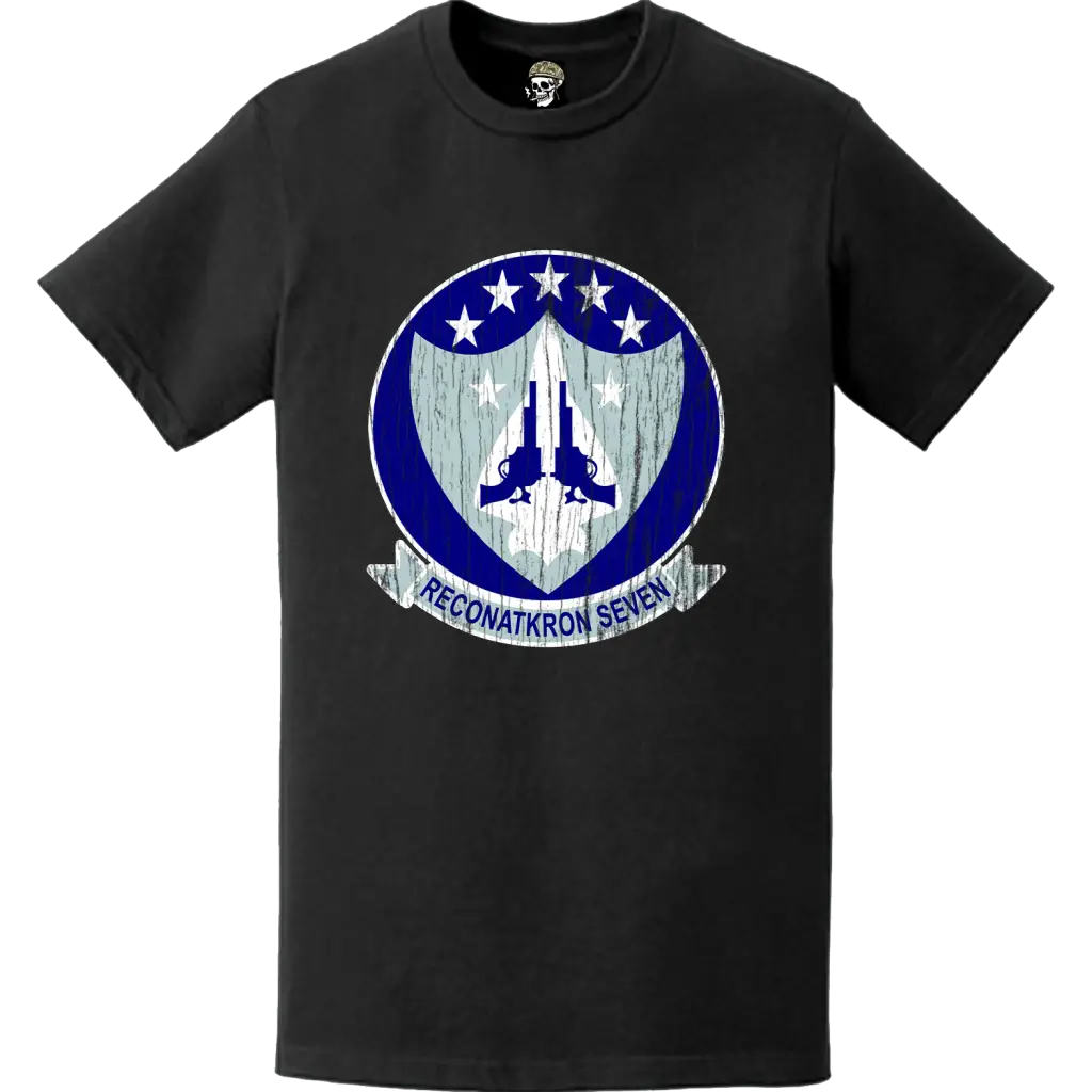 RVAH-7 Distressed Patch Logo Decal Emblem T-Shirt