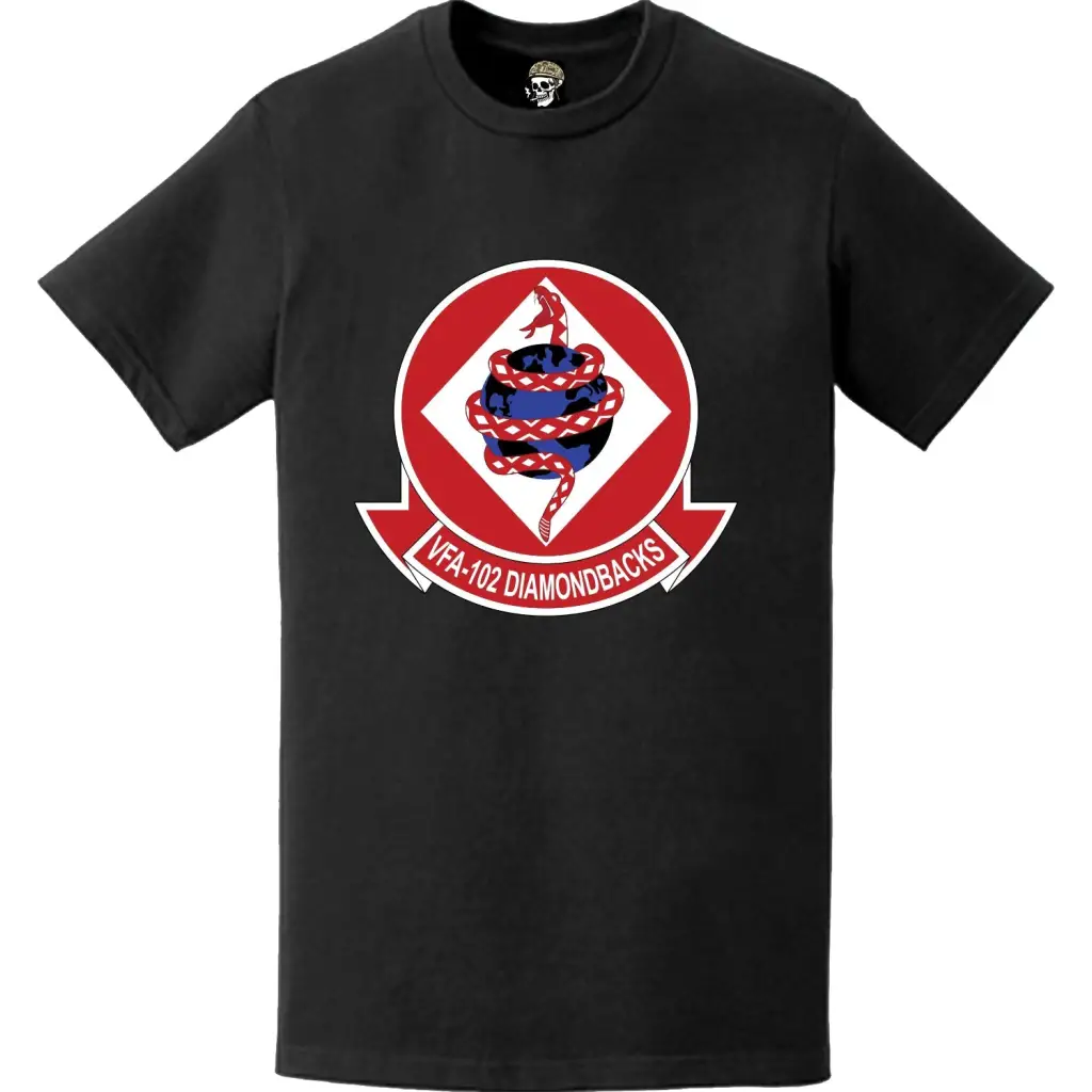 Strike Fighter Squadron 102 (VFA-102) Logo Emblem T-Shirt
