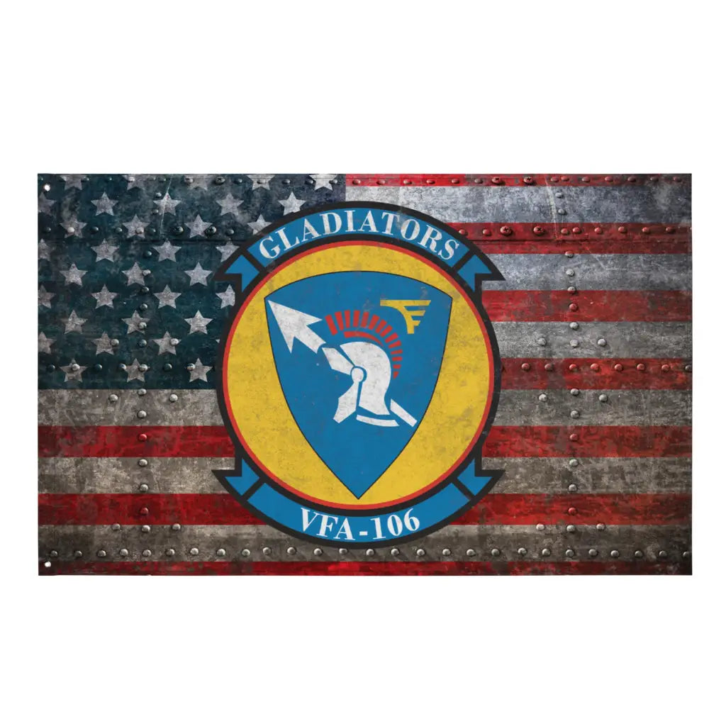Strike Fighter Squadron 106 (VFA-106) Indoor Wall Flag