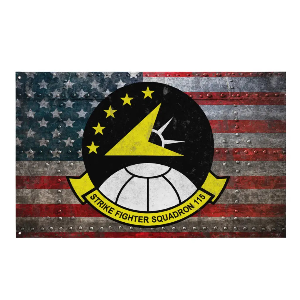 Strike Fighter Squadron 115 (VFA-115) Indoor Wall Flag
