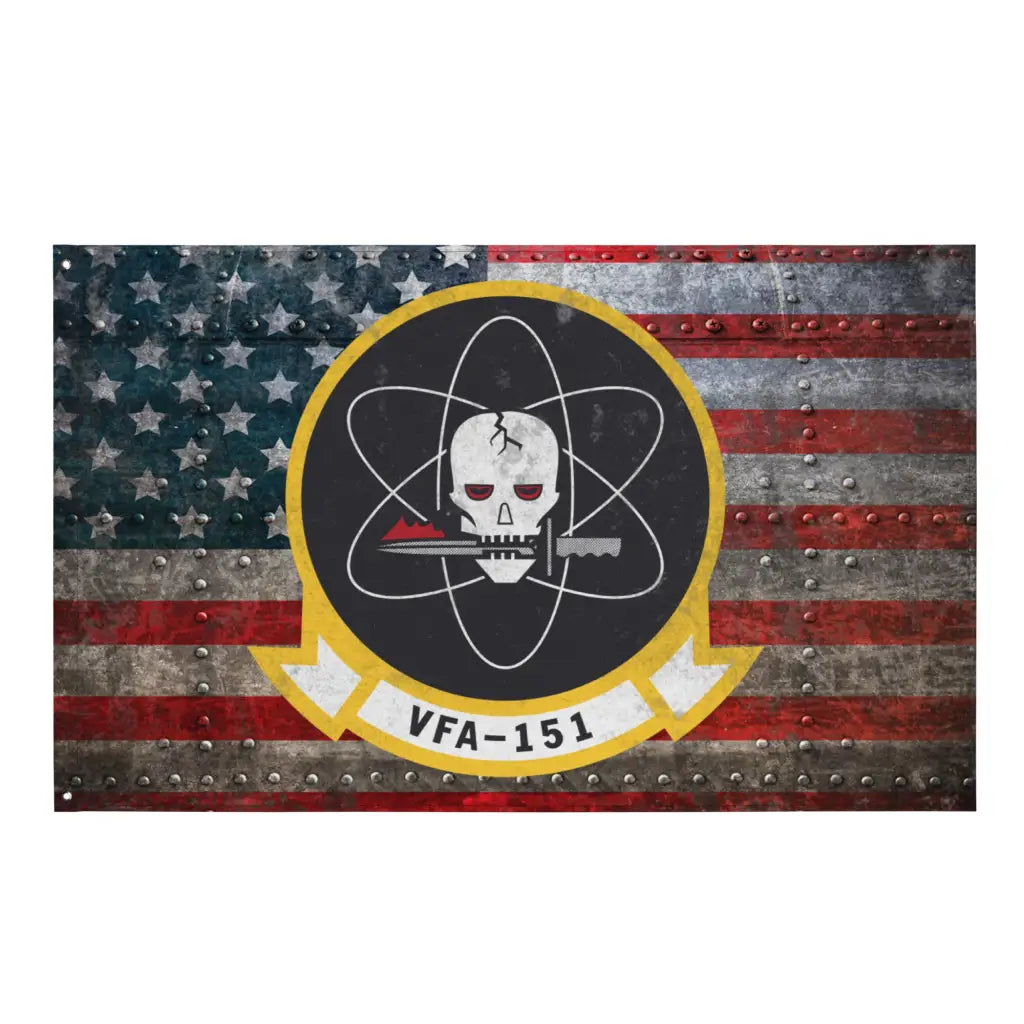 Strike Fighter Squadron 151 (VFA-151) Indoor Wall Flag