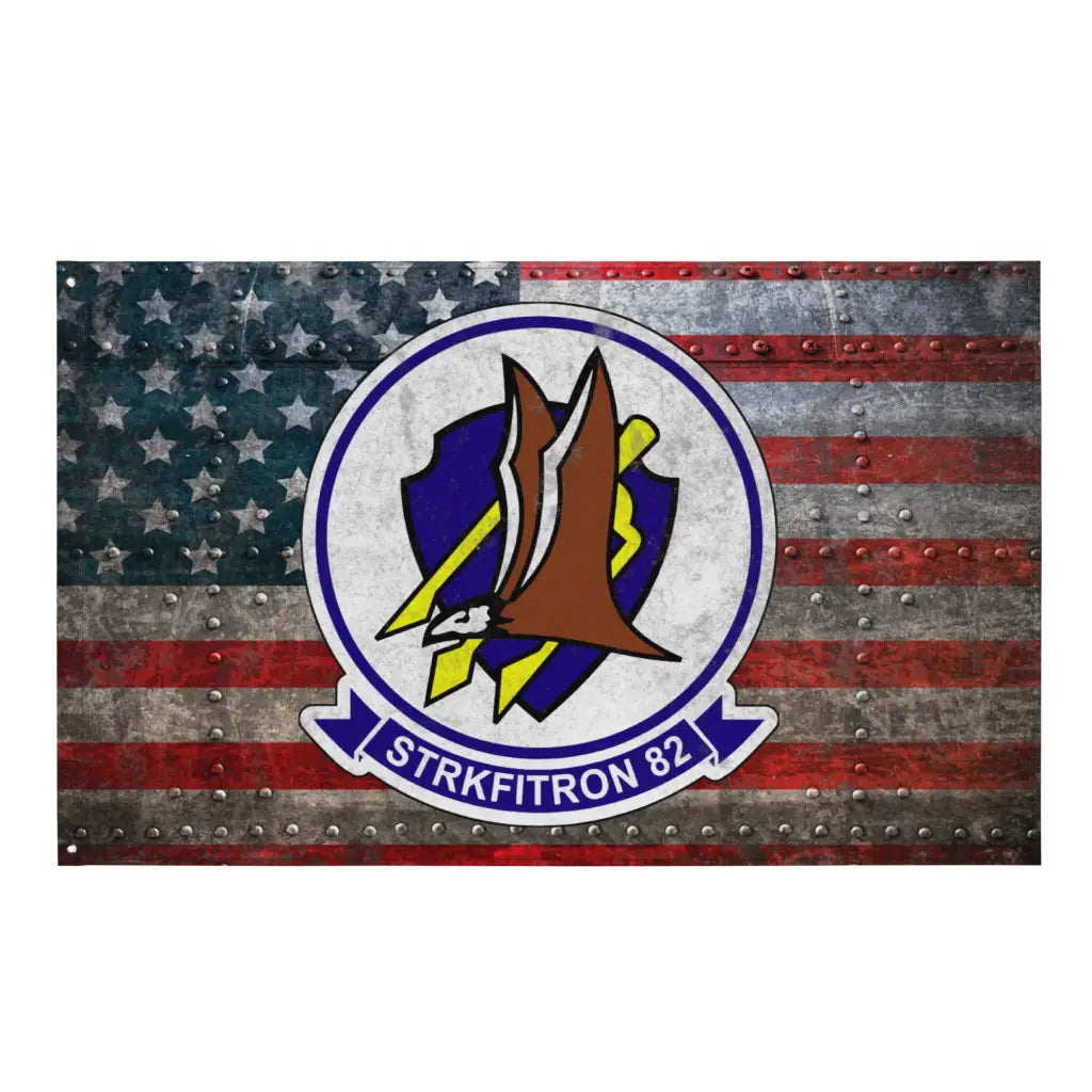 Strike Fighter Squadron 82 (VFA-82) Indoor Wall Flag