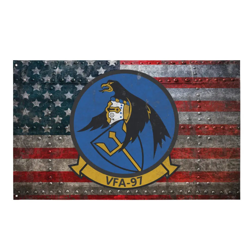 Strike Fighter Squadron 97 (VFA-97) Indoor Wall Flag