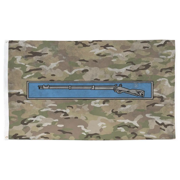 U.S. Army Expert Infantryman Badge (EIB) Indoor Wall Flag