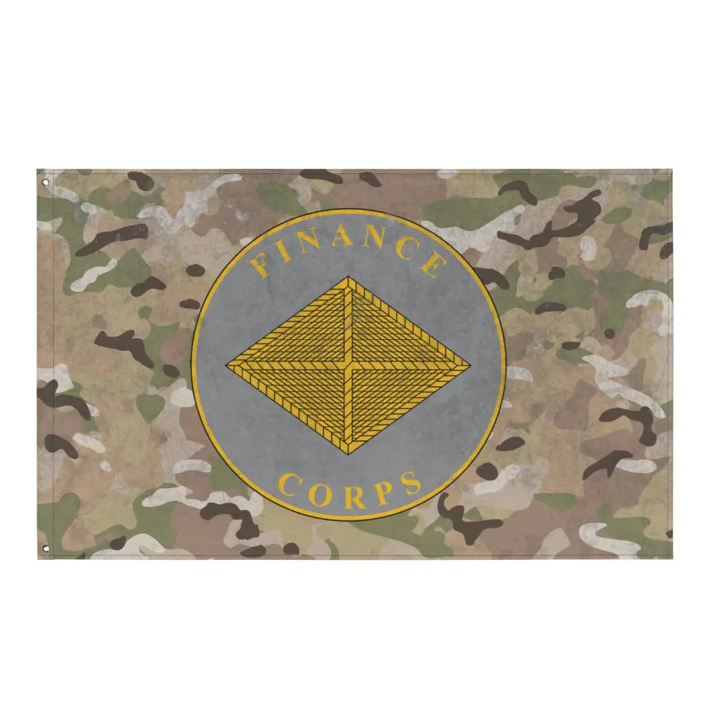 U.S. Army Finance Corps Branch Plaque Indoor Wall Flag