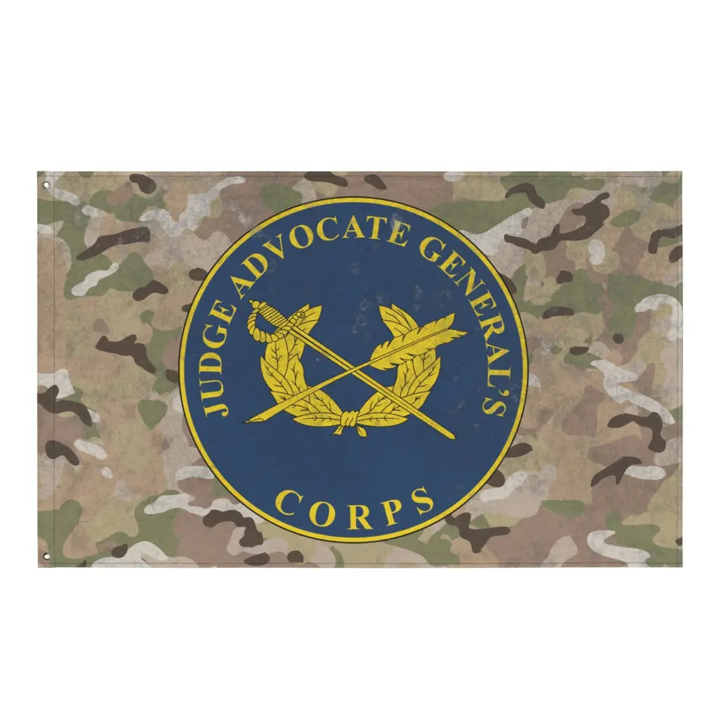 U.S. Army JAG Corps Branch Plaque Indoor Wall Flag