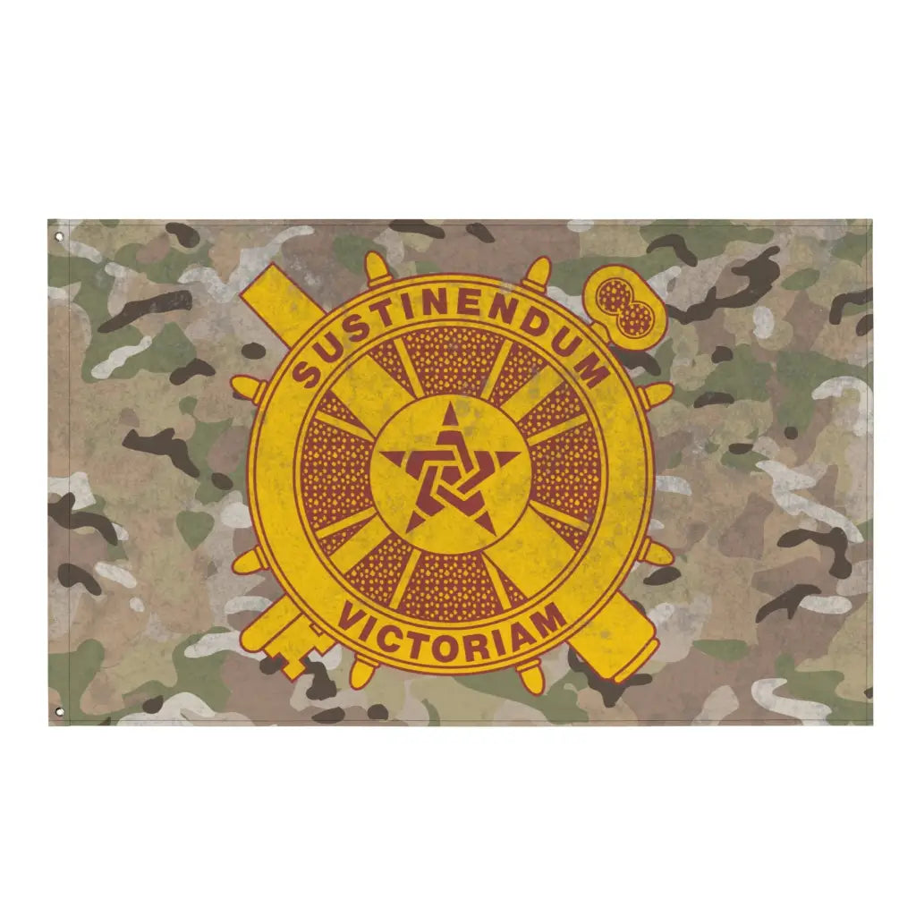 U.S. Army Logistics Branch Emblem Indoor Wall Flag
