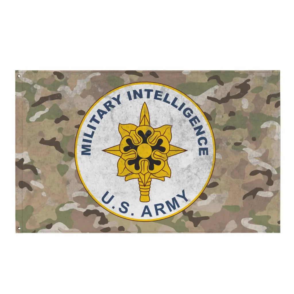 U.S. Army Military Intelligence Corps Branch Plaque Indoor Wall Flag