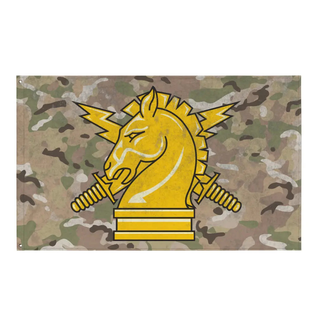 U.S. Army Psychological Operations (PSYOPS) Emblem Indoor Wall Flag