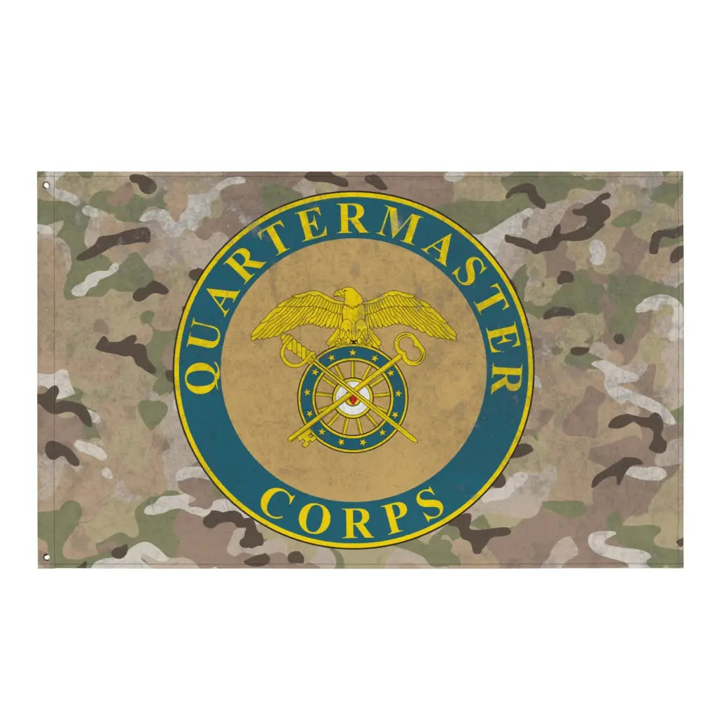 U.S. Army Quartermaster Corps Logo Emblem Indoor Wall Flag