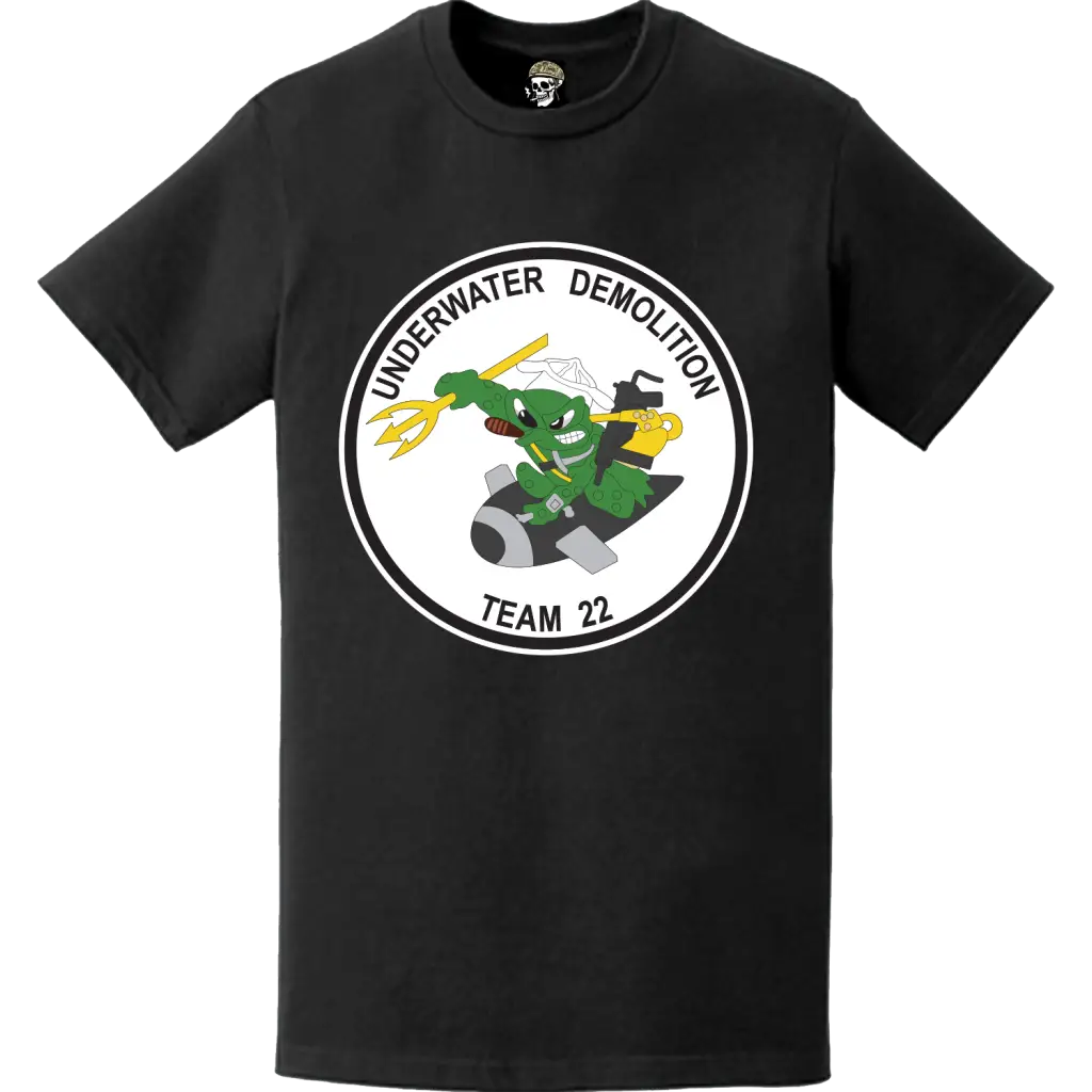 U.S. Navy UDT-22 Logo Emblem T-Shirt