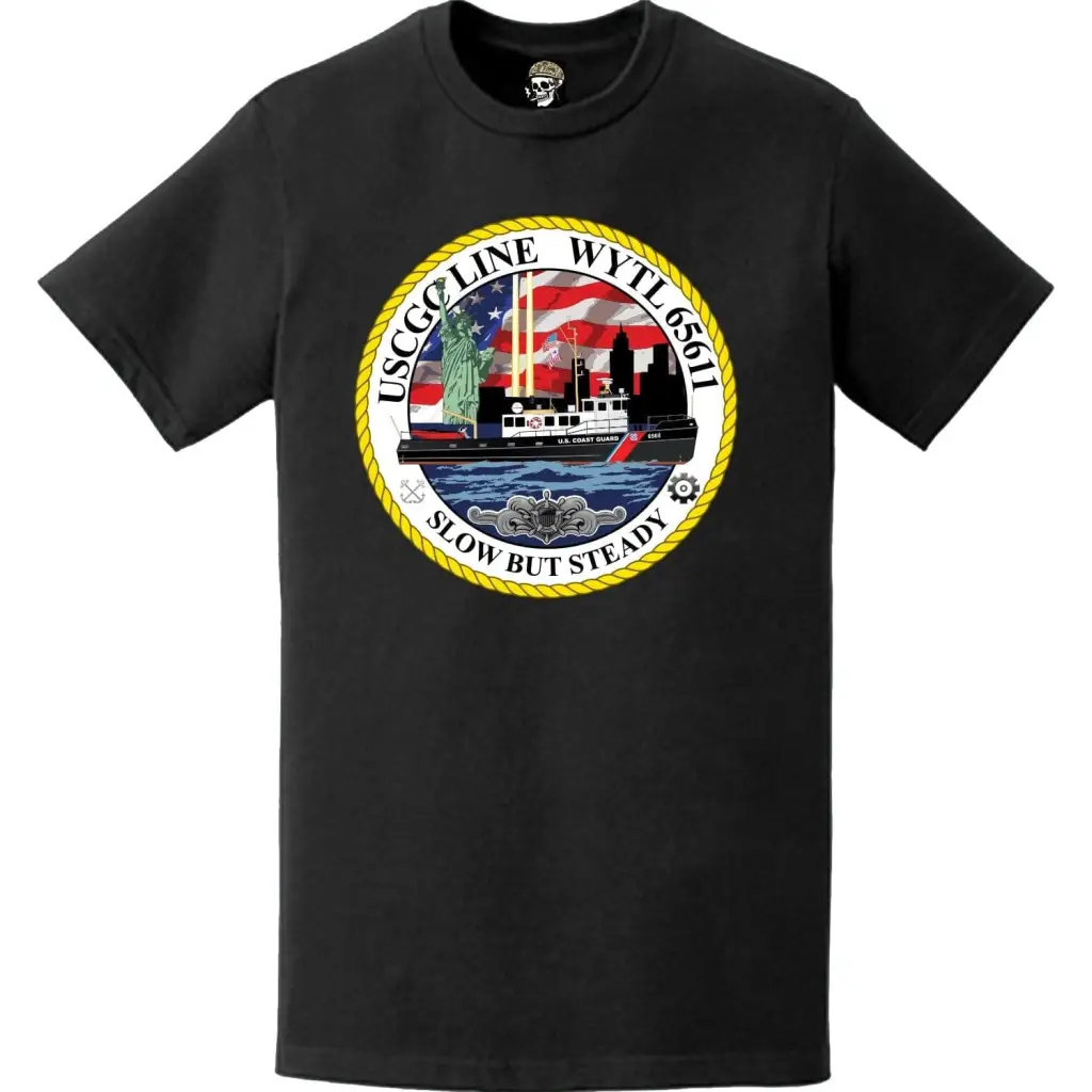 USCGC Line (WYTL-65611) Ship's Crest Emblem Logo T-Shirt