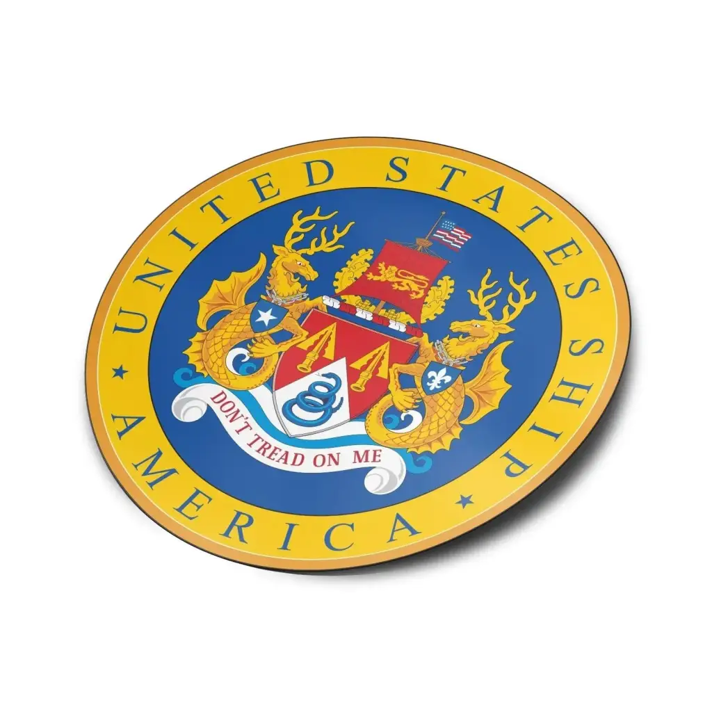 USS America (CV-66) Die-Cut Vinyl Sticker Decal