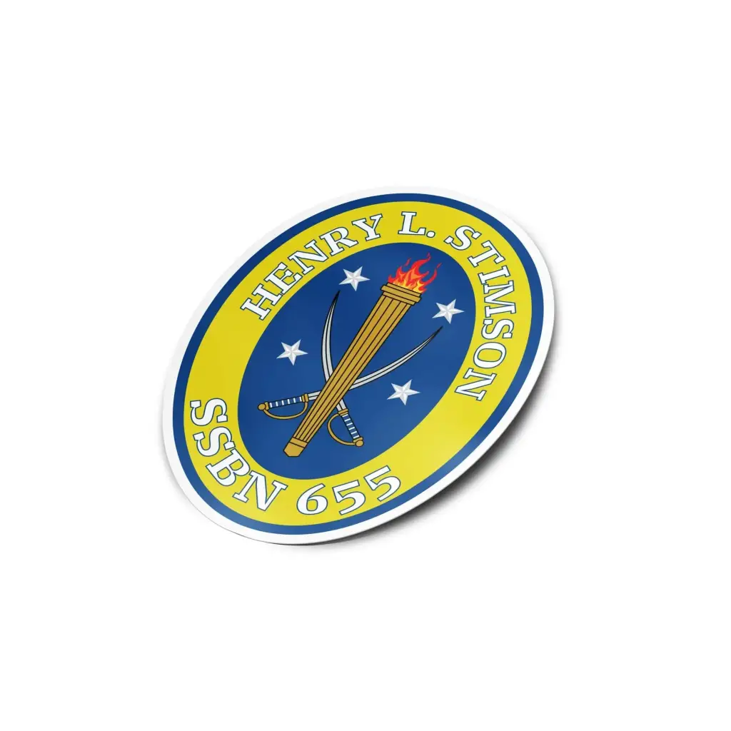 USS Henry L. Stimson (SSBN-655) Die-Cut Vinyl Sticker Decal