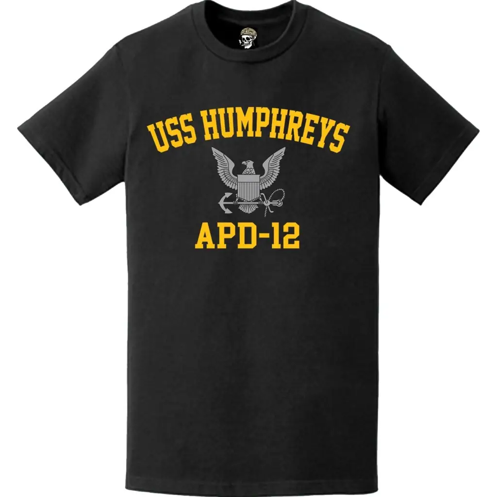 USS Humphreys (APD-12) T-Shirt - U.S. Navy Legacy Clothing