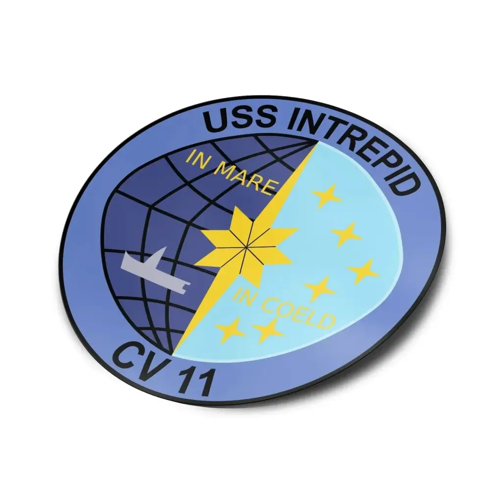 USS Intrepid (CV-11) Die-Cut Vinyl Sticker Decal